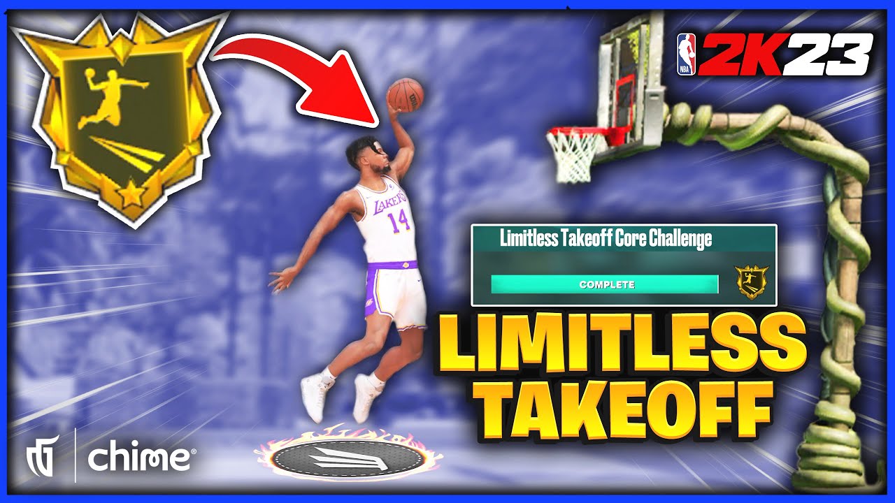 Fastest Method To Finish Limitless Takeoff Core Badge Challenge on NBA ...