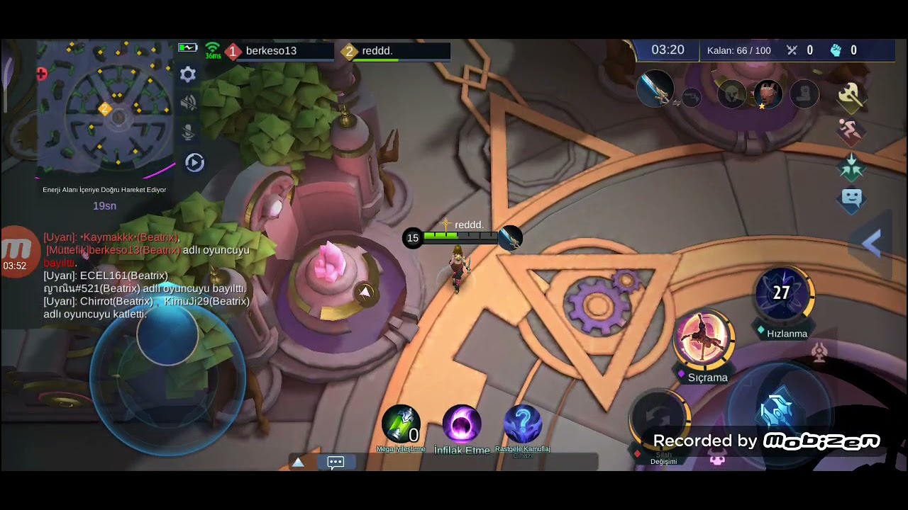 MOBİL LEGENDS DÜŞE KALKA HAYATTA KALAMAMA MODU - YouTube