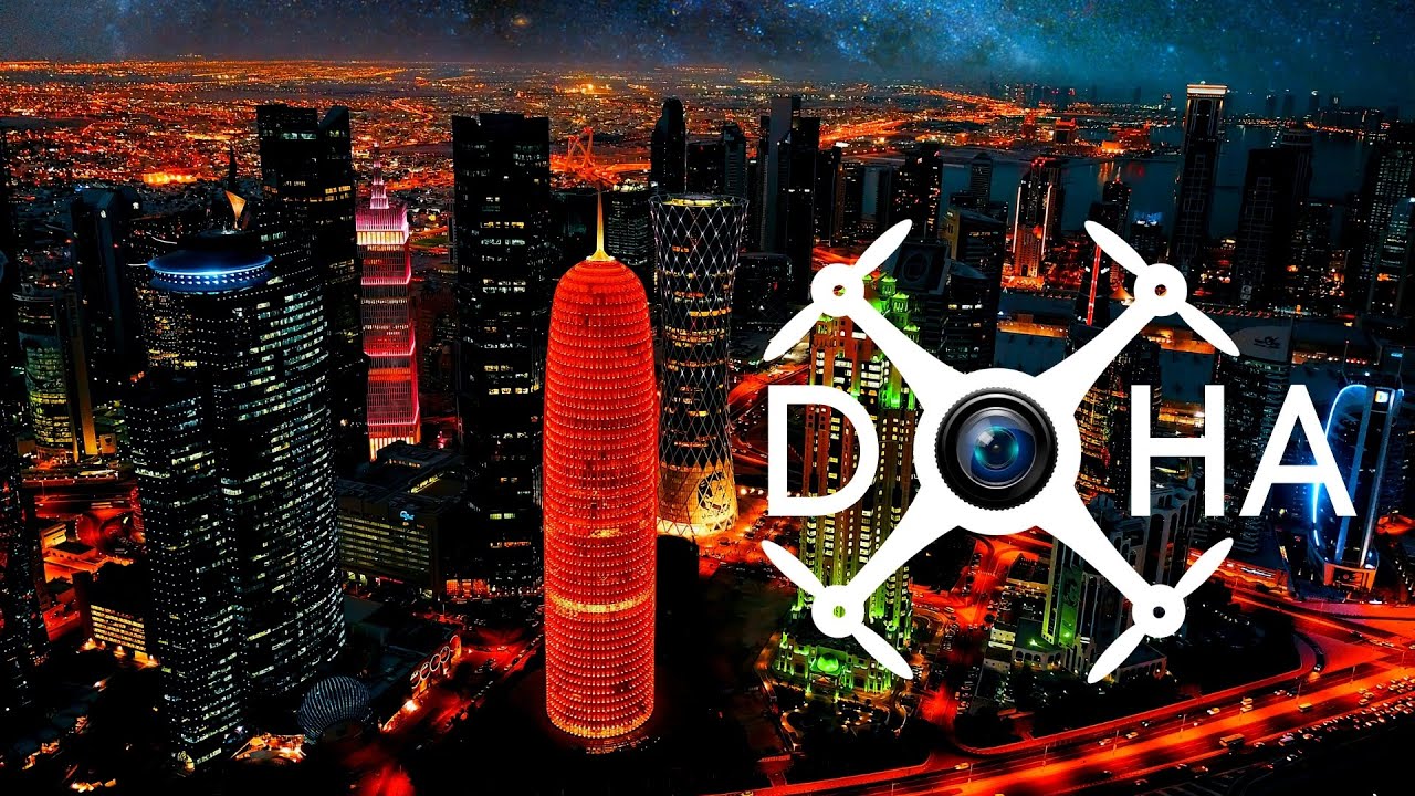 Aerial View of 𝗗𝗢𝗛𝗔 City 🇶🇦 | Drone View | Dr Drone - YouTube
