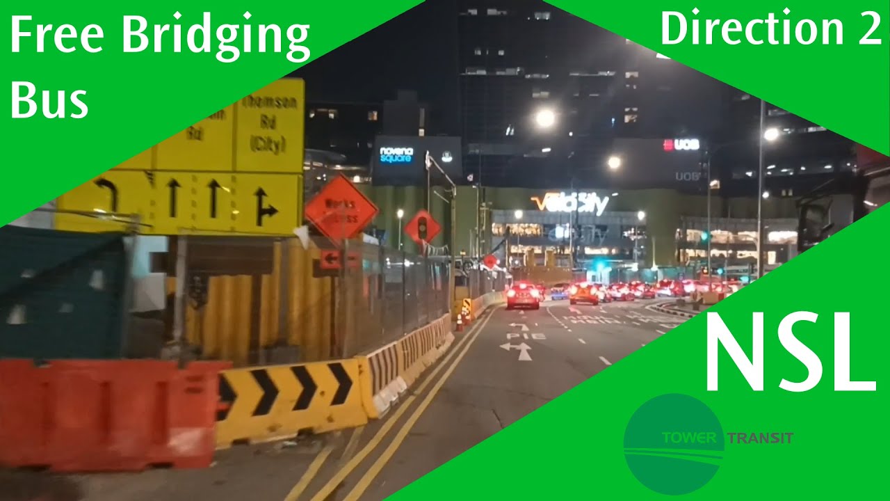 Singapore Tower Transit North-South Line Free Bridging Bus Service ...