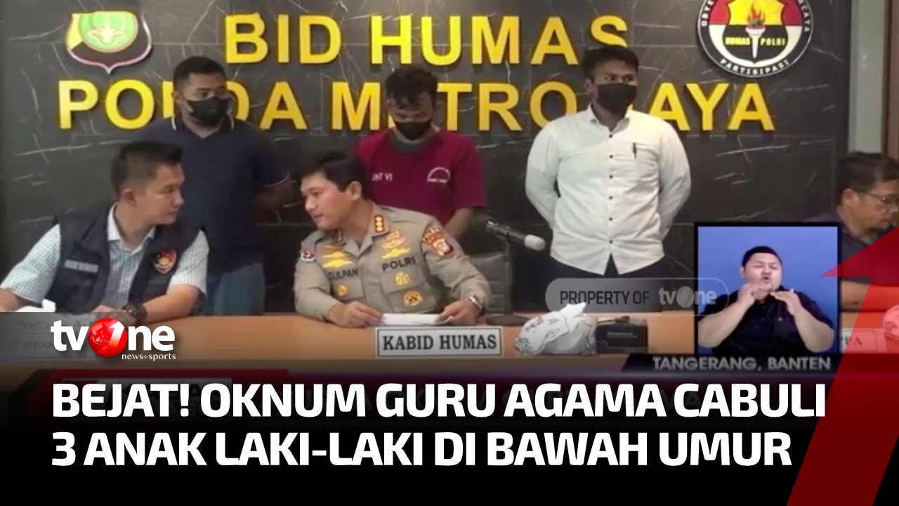 Cabuli 3 Murid Laki-laki, Guru Agama di Tangerang Ditangkap | Kabar ...