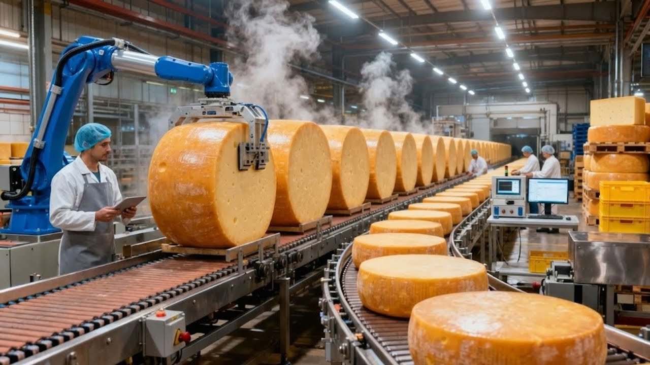 Cheesecake Production: Inside the World’s Largest Cheesecake Factory ...