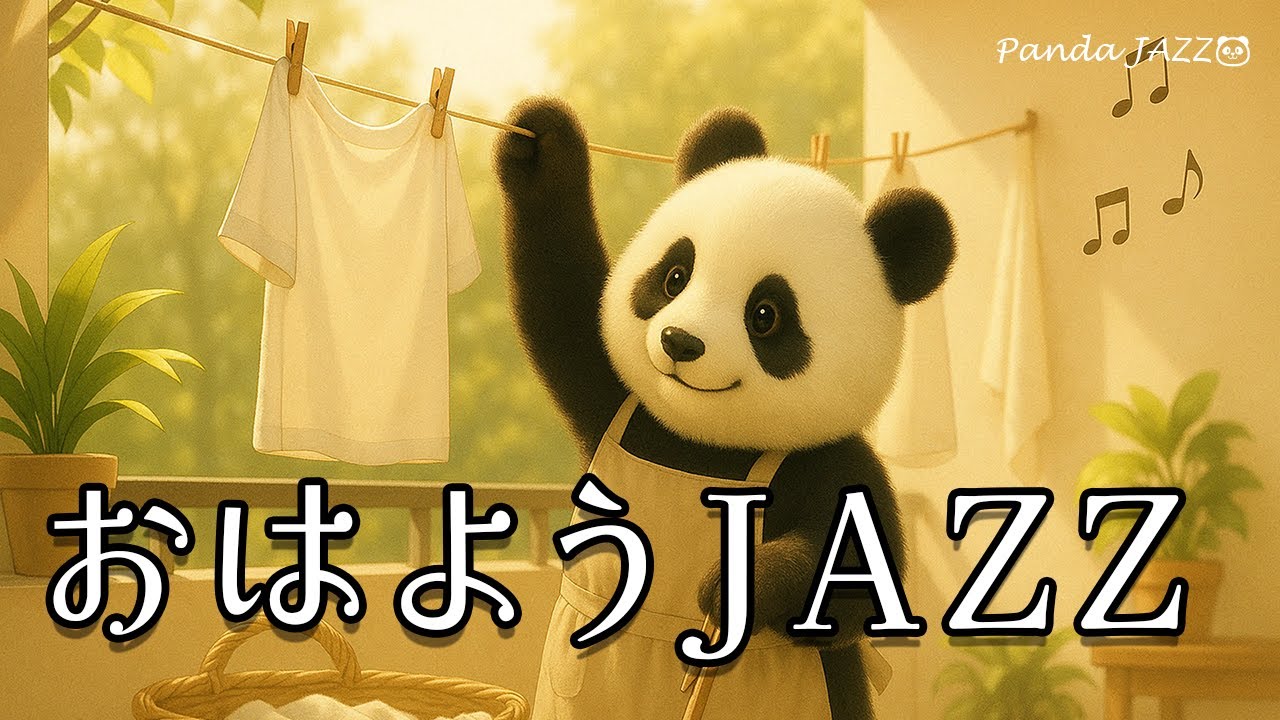 【おはようJAZZ #4】今日も明るくスタート♪爽やかな朝のアップテンポジャズBGM（作業・勉強・朝活に）– Panda JAZZ - YouTube