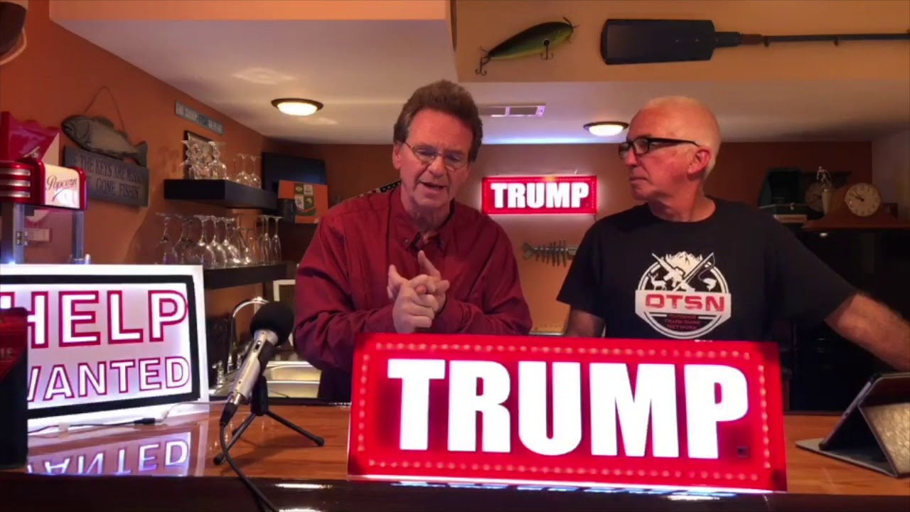 TRUMP - Sign - Lighted TRUMP sign - YouTube