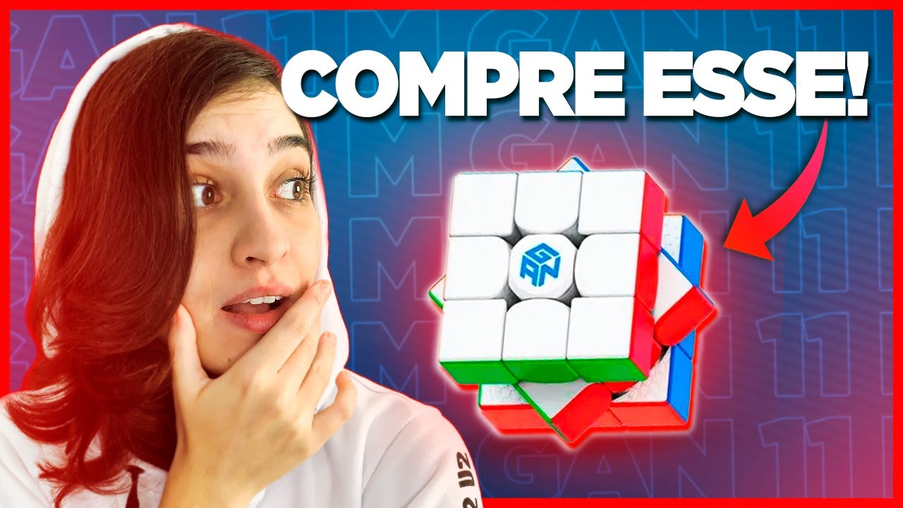 Esse é o CUBO MÁGICO mais BARATO da GAN que VALE A PENA - Gan 11 M ...