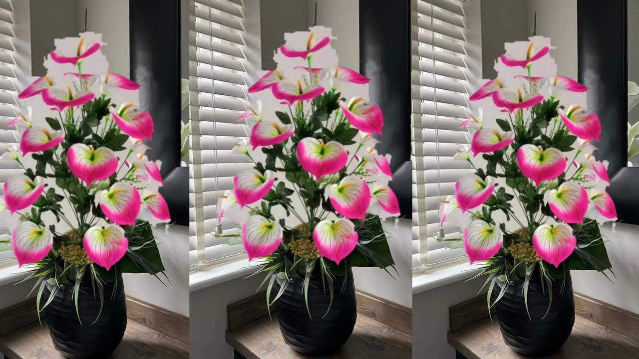 DIY Tutorial membuat bunga Calla Lily dari Plastik Kresek | How to make ...