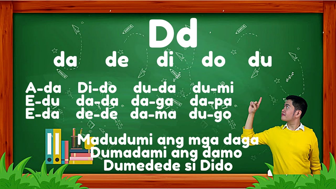 UNANG HAKBANG SA PAGBASA (Aralin 16 Pagbasa Gamit ang Letrang Dd) - ViDoe