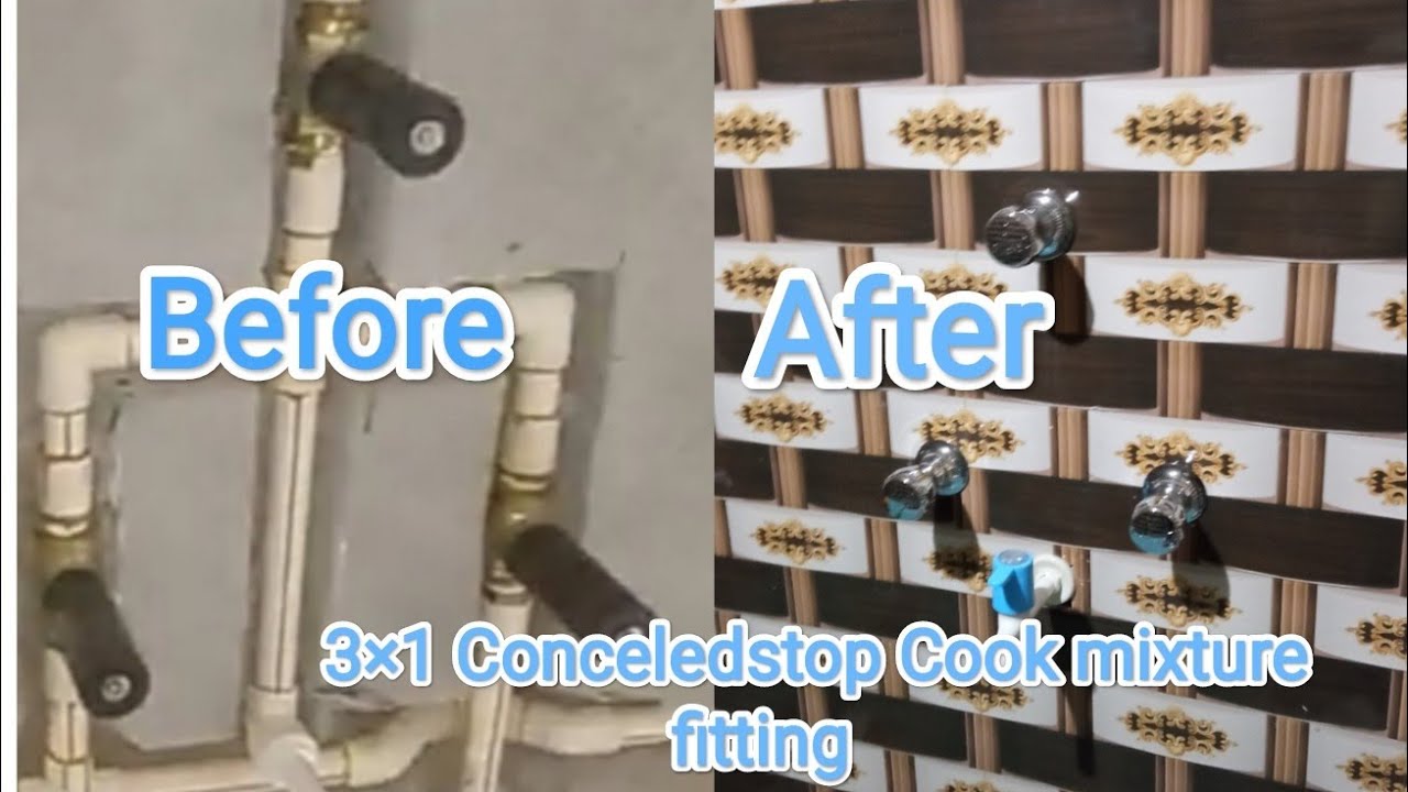 Conceledstop Cook mixture fitting - YouTube