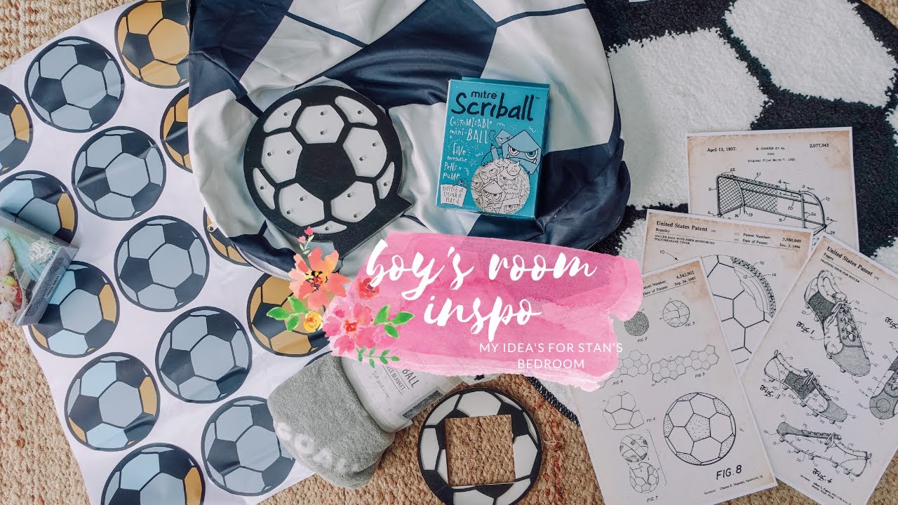 BOY'S BEDROOM INSPO - MY IDEAS FOR STAN'S BEDROOM - YouTube