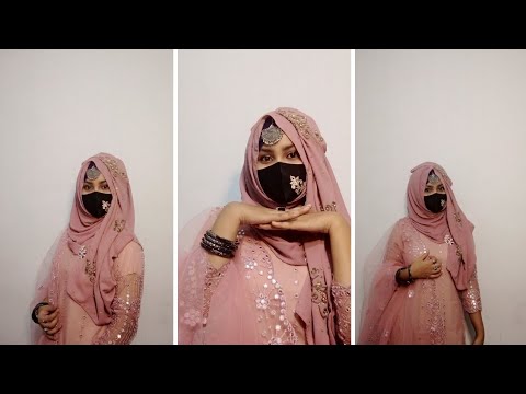 Party Hijab Style || Gorgeous Wedding Guest Hijab Tutorial. #hijabstyle ...