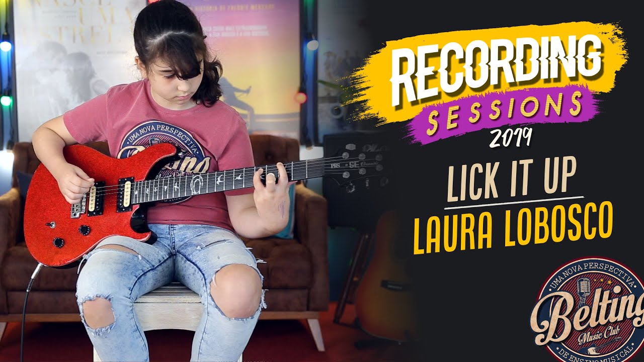 Lick It Up (Kiss) - Laura Lobosco | Recording Session #20 - YouTube