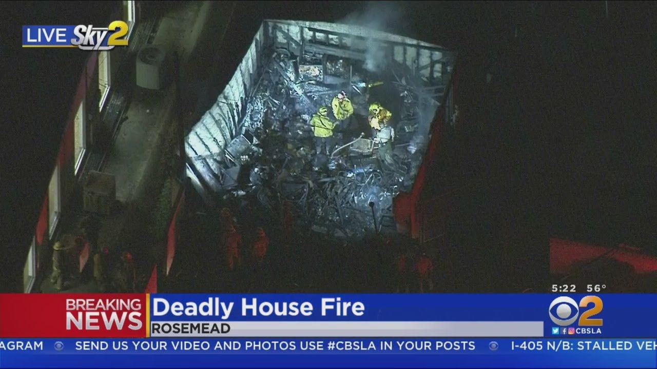 Person Found Dead In Rosemead House Fire - YouTube
