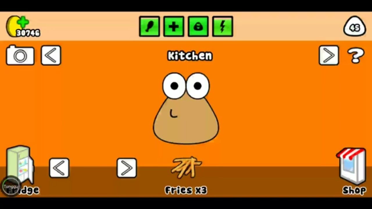 Pou Mod Part 16 | Android Gameplay Landscape Mode - YouTube