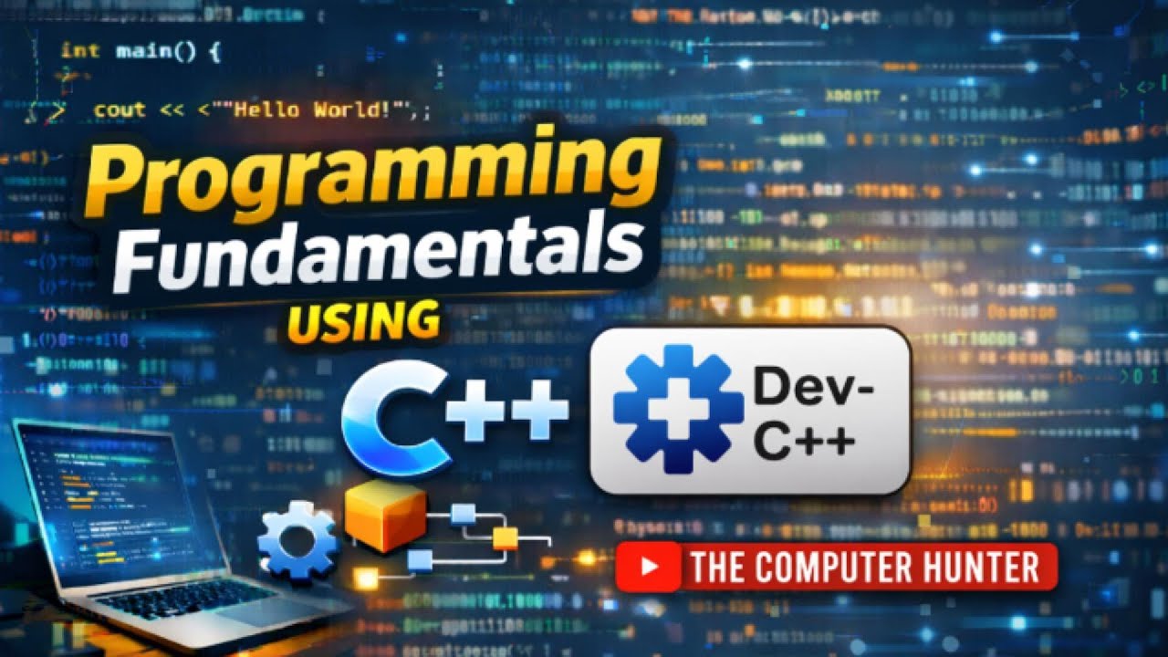 Programming Fundamentals using C++ | Complete Course for Beginners - YouTube