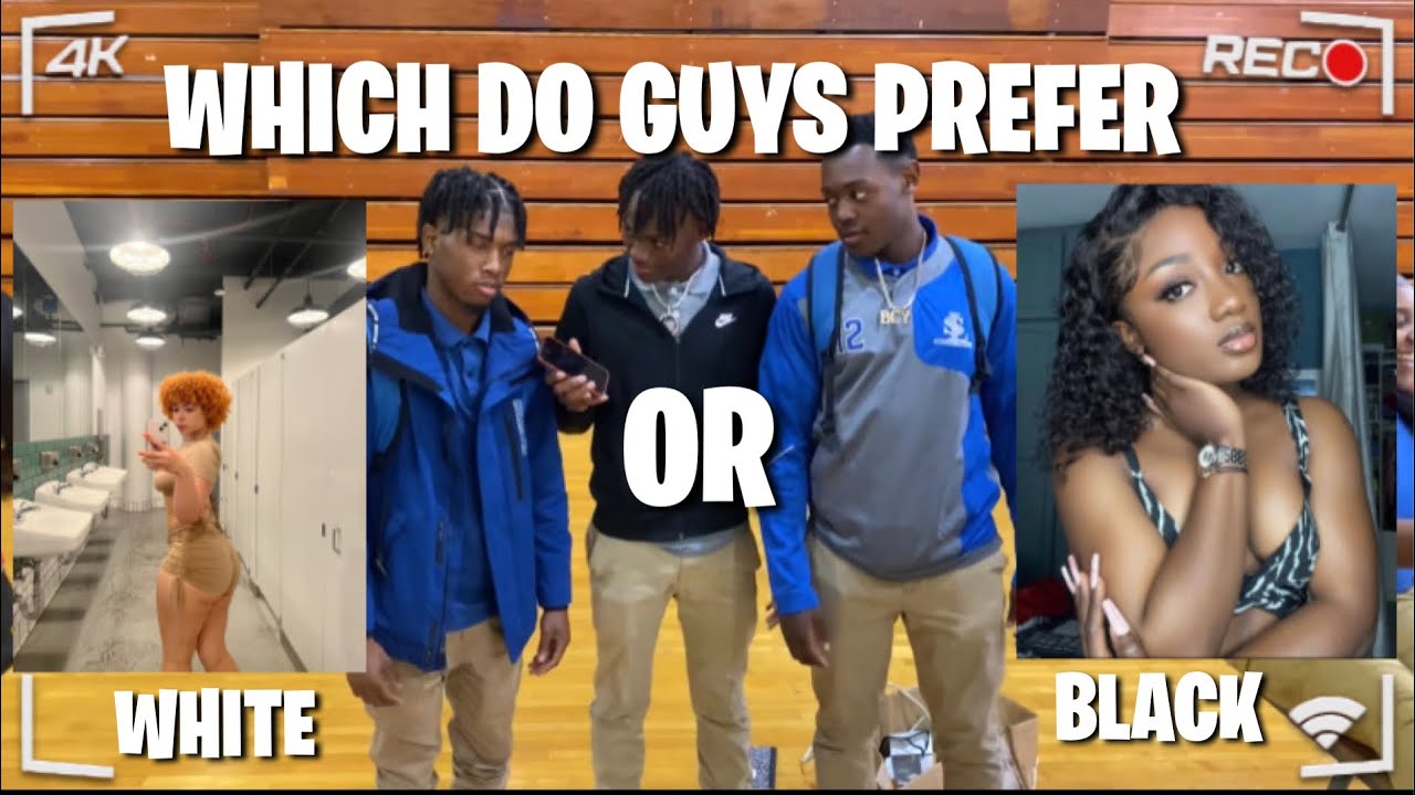 Which Do Guys Pefer? Black Or White Girls Public Interview *Highschool ...