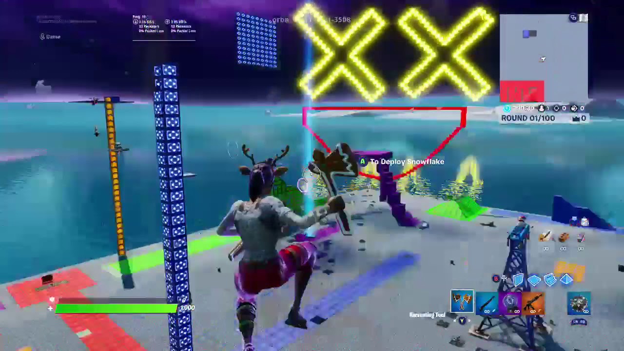 MY FIRST EVER TRICK SHOT WITH DUAL PICKAXE GLITCH - YouTube