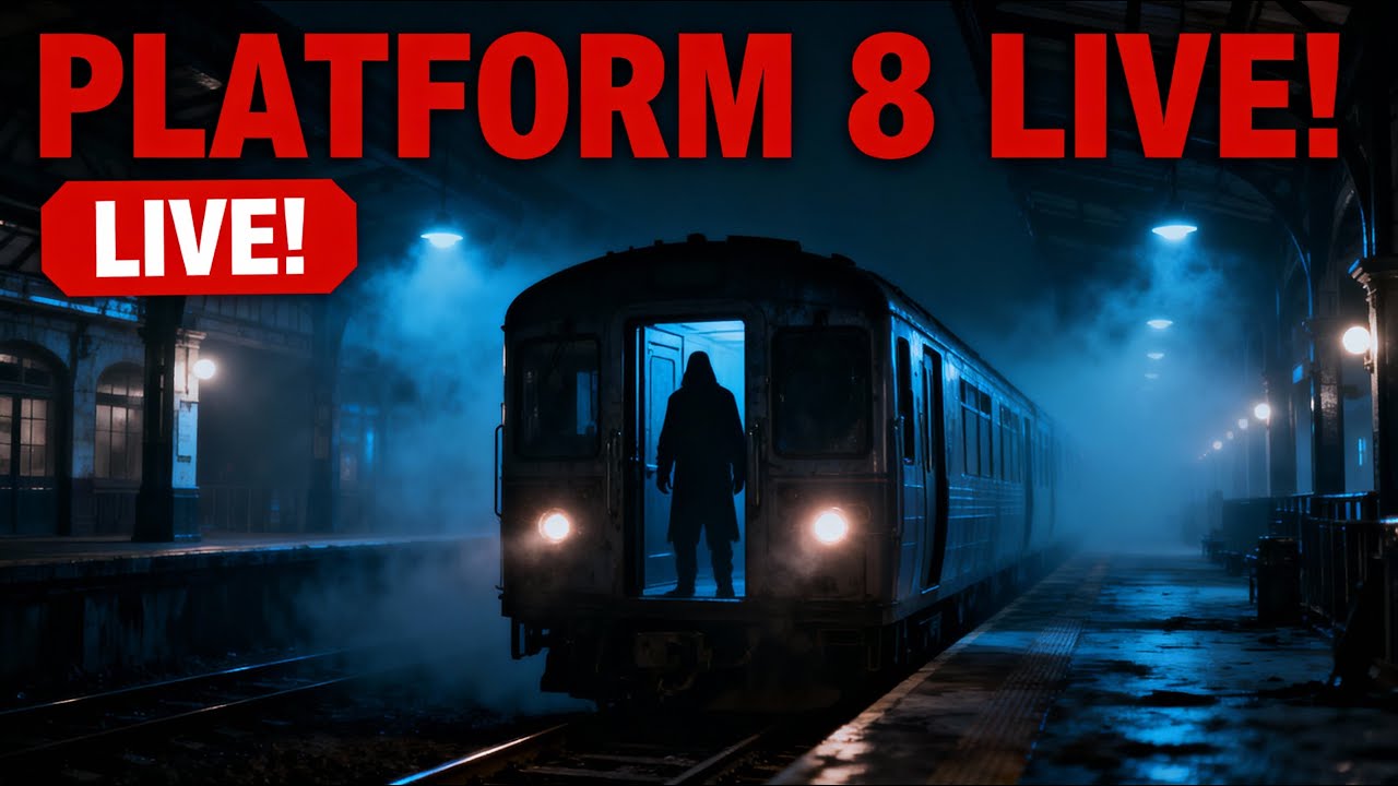 🔥 PLATFORM 8 HORROR LIVE! | Scariest Train Station Experience Ever 😱 ...
