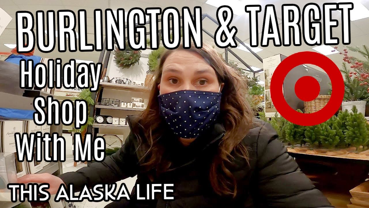 Looking for Christmas Decor | SHOP WITH ME | Burlington & Target - YouTube