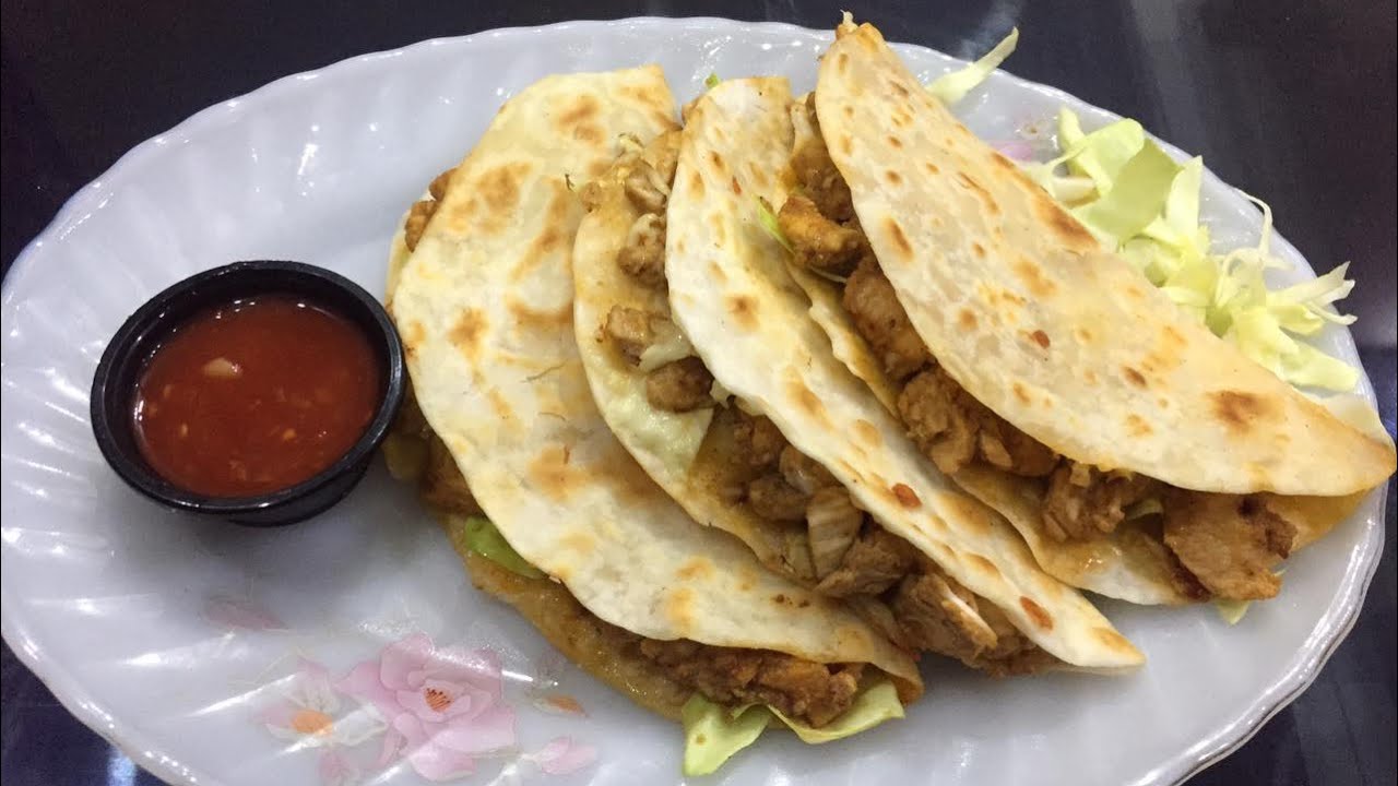 Cheesy chicken paratha tacos recipe for Ramzan by iqra & mummy’s food ...