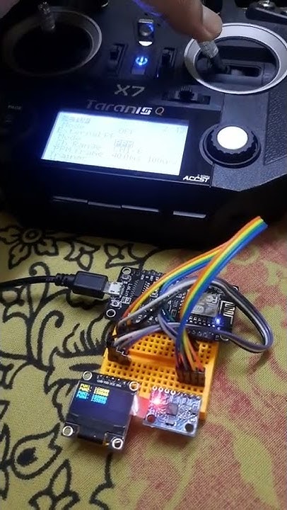 Taranis QX7 binding with ESP8266 #qx7 #rc #esp8266 #arduino #shorts - YouTube