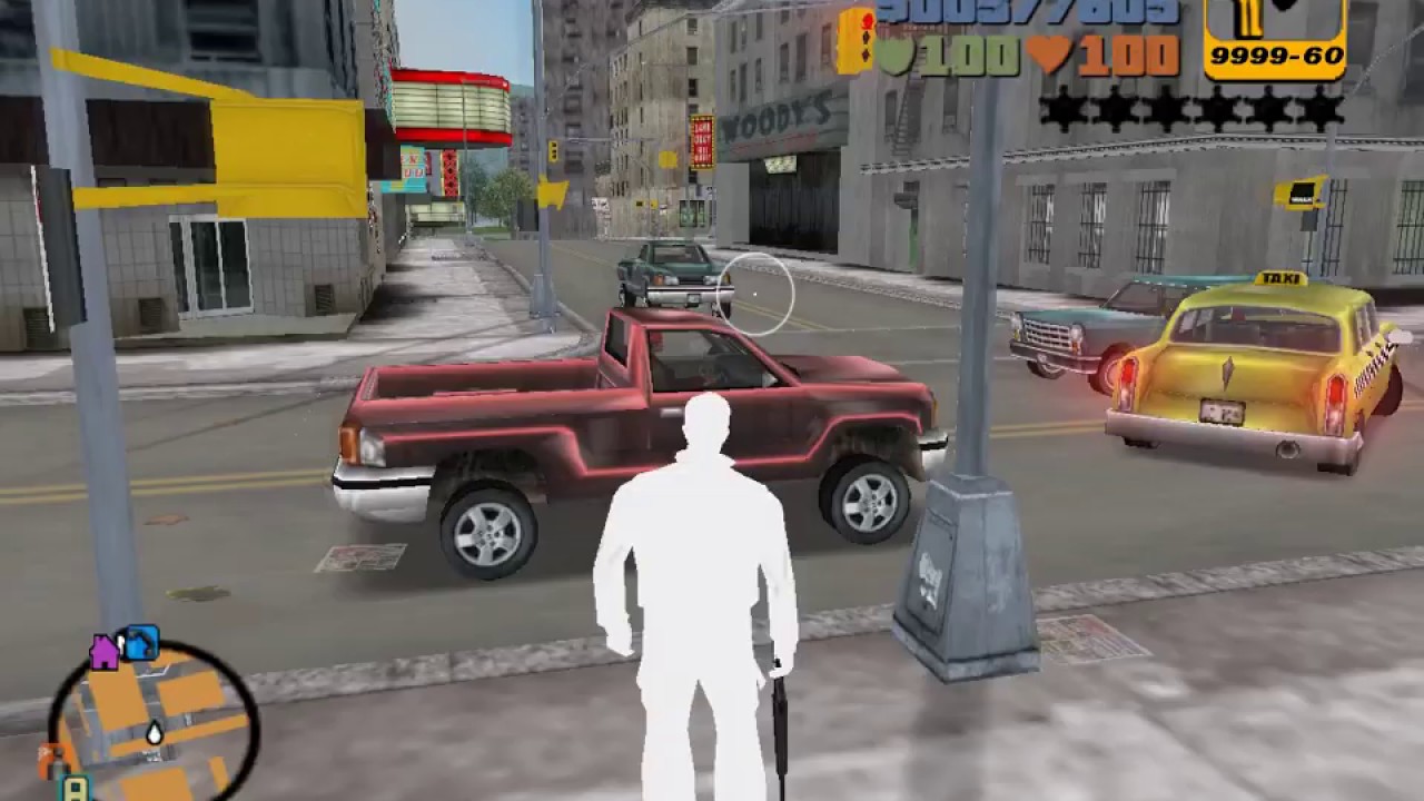 Pequeño easter egg en tienda de gta 3 - YouTube