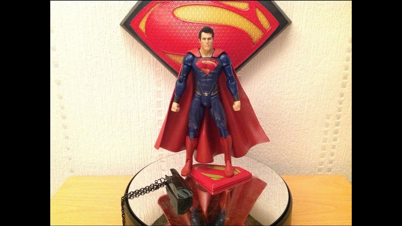 Superman with Kryptonian Command Key Figure Review - Man of Steel Movie ...