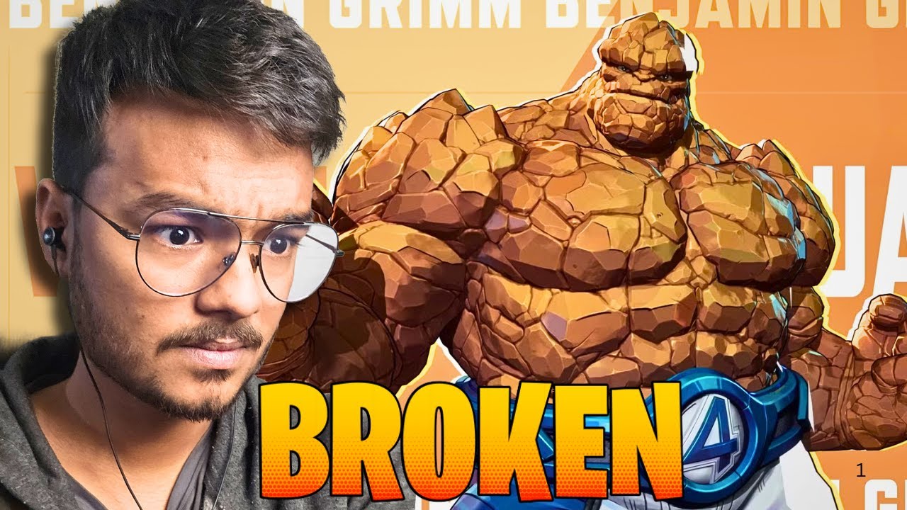 THE THING is actually OP Marvel Rivals India | THE THING gameplay - YouTube