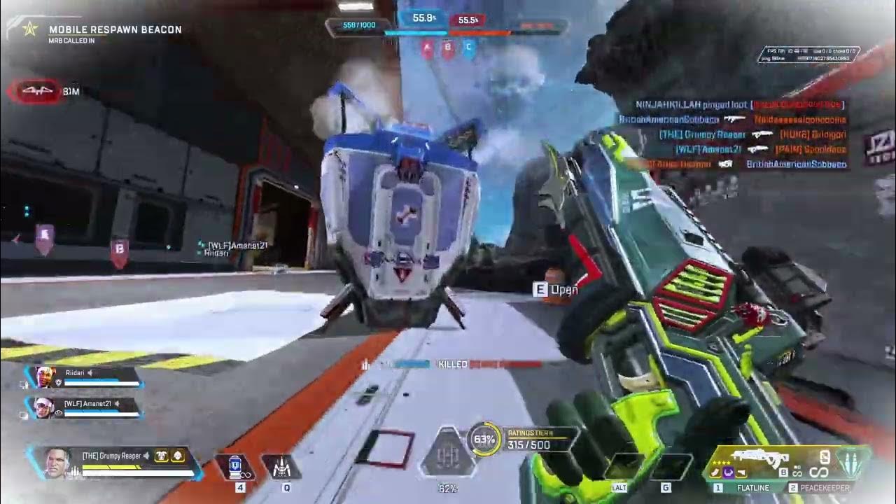 Apex Legends - 1min Super Pleasing Flatline 1 Clipping Enemies!! 😍🥰 - YouTube