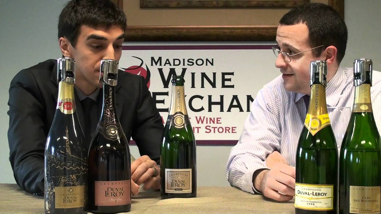 Duval-Leroy Champagne Tasting - YouTube