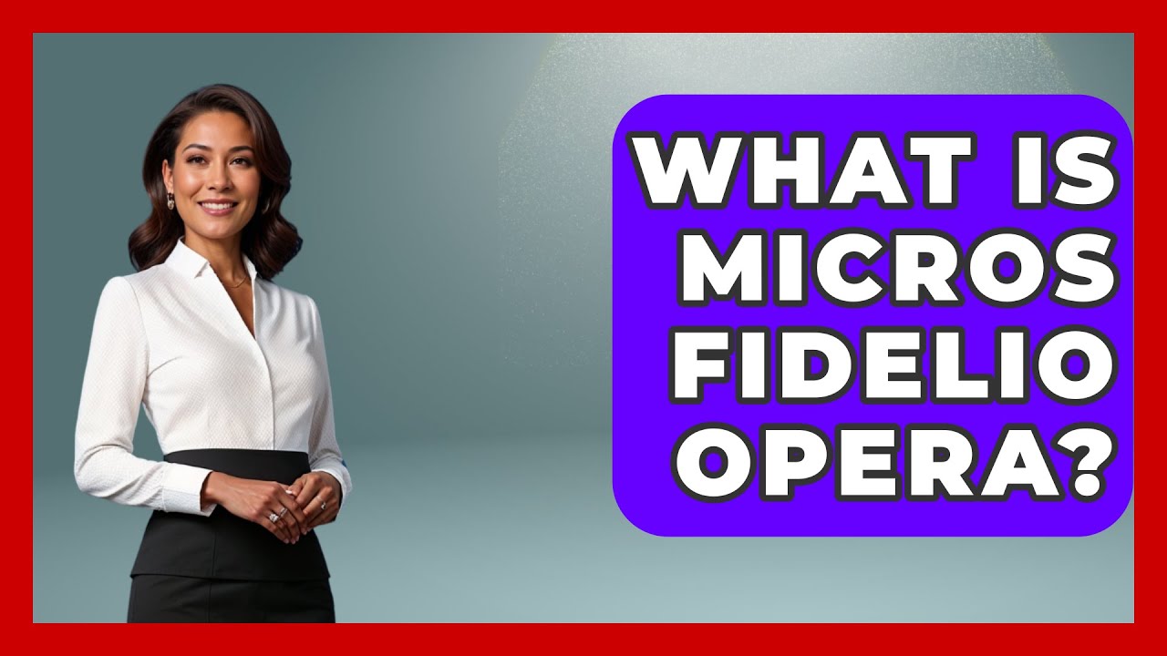 What Is Micros Fidelio Opera? - Classical Serenade - YouTube