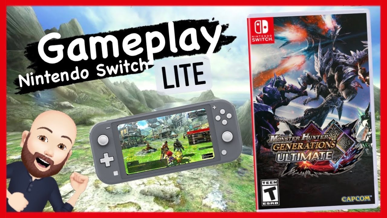 Monster Hunter Generations ULTIMATE en Nintendo Switch LITE - YouTube