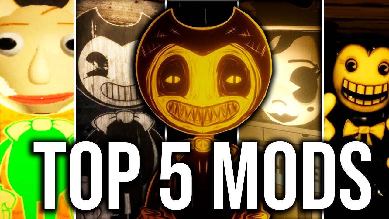 TOP 5 mejores MODS de BENDY AND THE INK MACHINE - YouTube
