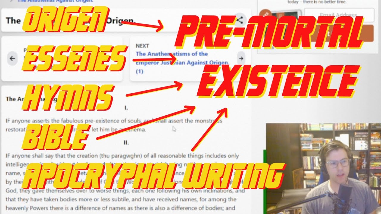 Pre-Mortal Existence Theology over time - YouTube