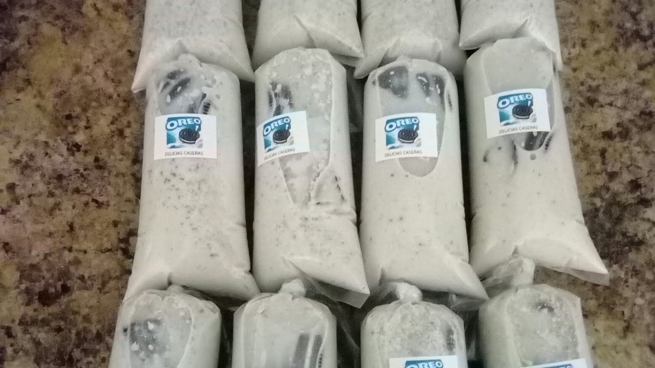 bolis gourmet de galleta oreo, deliciosos 😋 y super fáciles de hacer ...