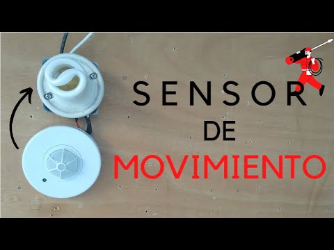 ¿Cómo hacer una INSTALACIÓN de SENSOR de MOVIMIENTO a FOCO? - Tutorial ...