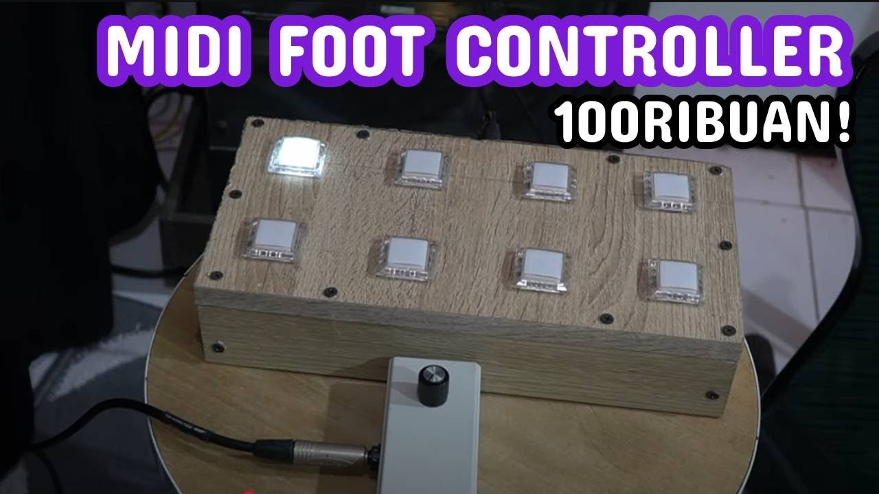 Membuat Midi Foot Controller dengan Arduino - YouTube