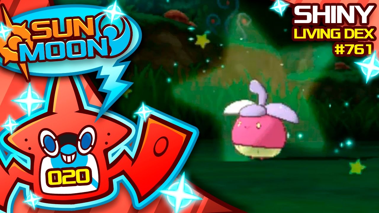 MEMBER?! SHINY BOUNSWEET! Quest For Shiny Living Dex #761 | Shiny #20 ...