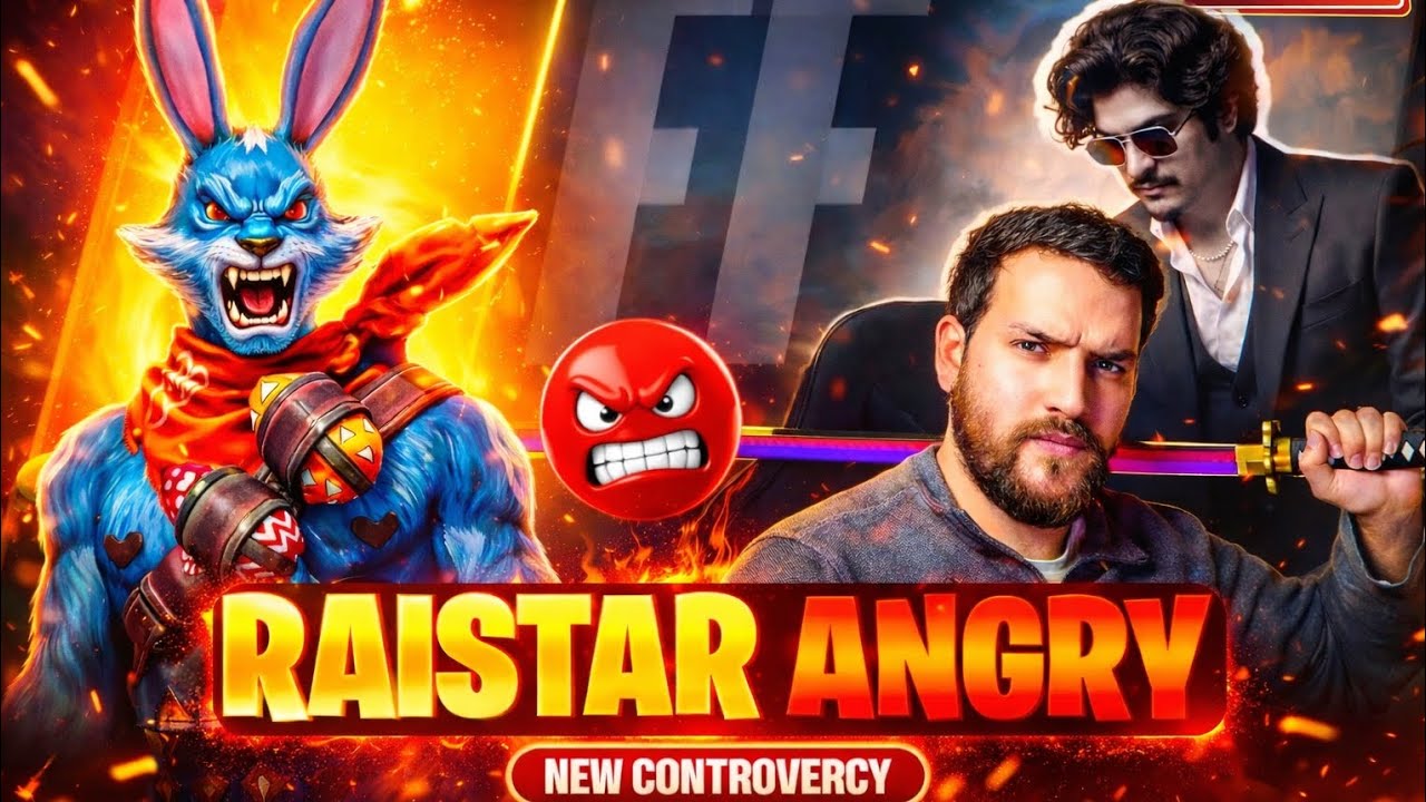 RAIASTAR ANGRY ON FREE FIRE MODERATOR RAISTAR VS BIN ZAID GAMING MOST ...