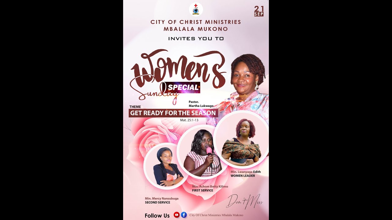WOMEN SPECIAL SUNDAY SERVICE - YouTube