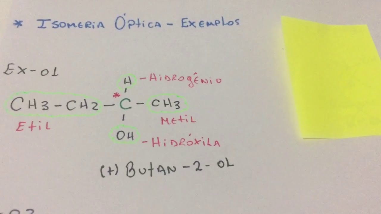 Isomeria Óptica - Exemplos - YouTube