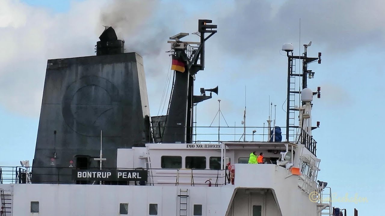 self discharging bulk carrier BONTRUP PEARL C6KB2 IMO 8309397 BJ 1984 ...
