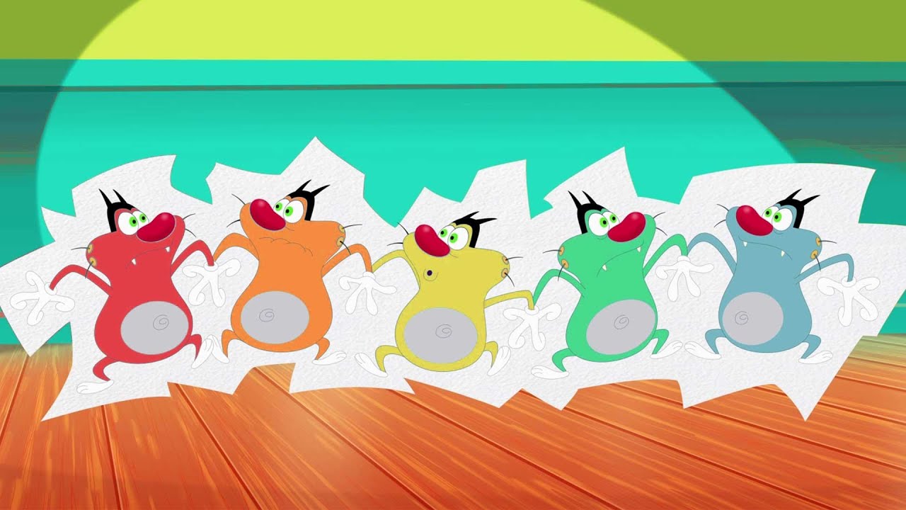 Oggy und die Kakerlaken | Oggy aus Papier | Volledige aflevering in HD ...