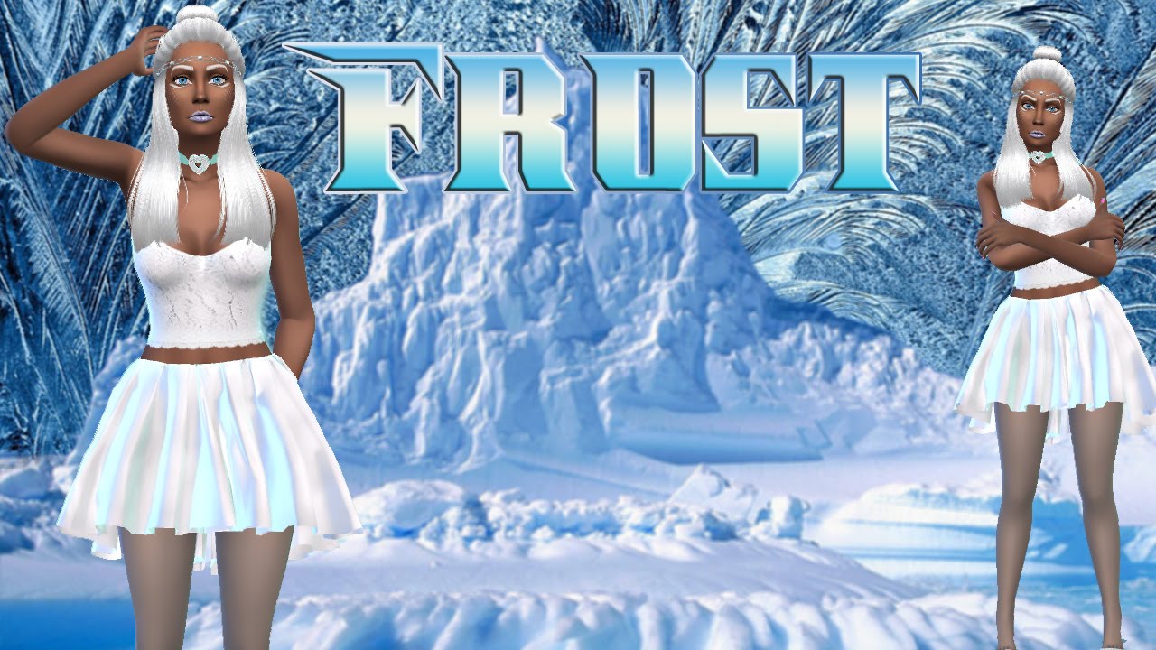 The Sims 4: CAS Collab W/ misplacedmoo ~ Fire vs Ice - YouTube