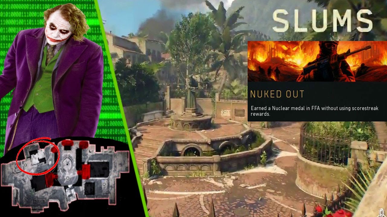COD BO4: How to play the map SLUMS for a EASY NUKED OUT! - YouTube