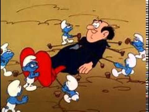 gargamel and the smurfs - YouTube