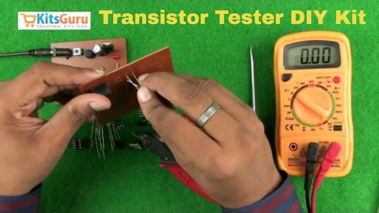 Transistor Tester by KitsGuru.com | LGKT063 - YouTube
