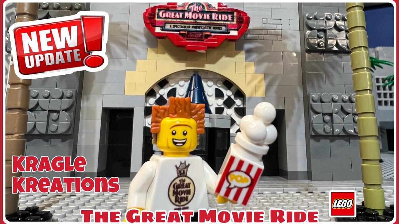 Lights, Camera, Action! - The Great Movie Ride in LEGO! Update Video ...