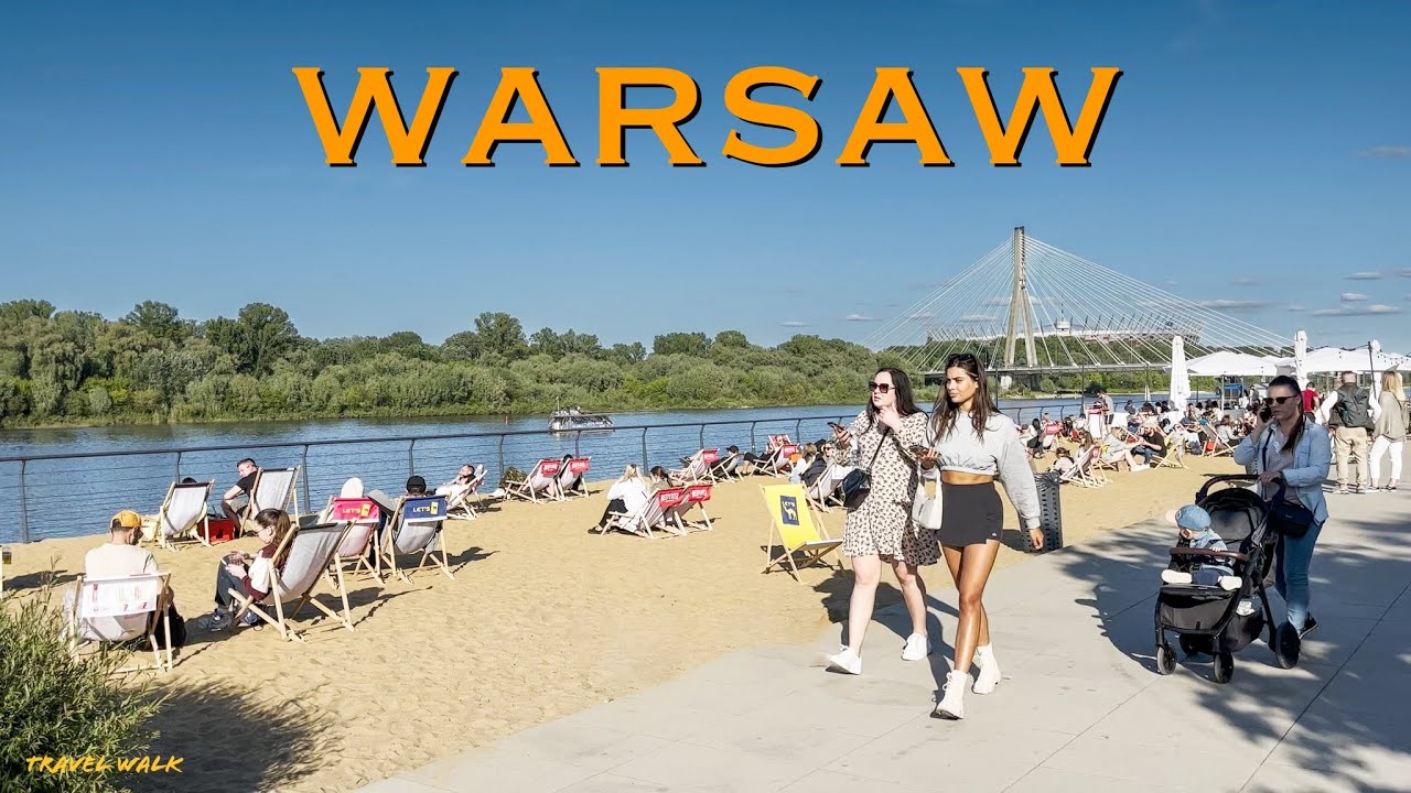 Walking Tour Warsaw - Warsaw City Poland, 4K 60fps, City Walk - Travel ...