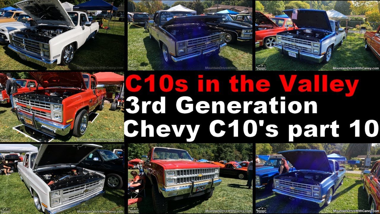 09/23/23 C10s in the Valley 3rd Generation Chevrolet C10s part 10 #c10 ...