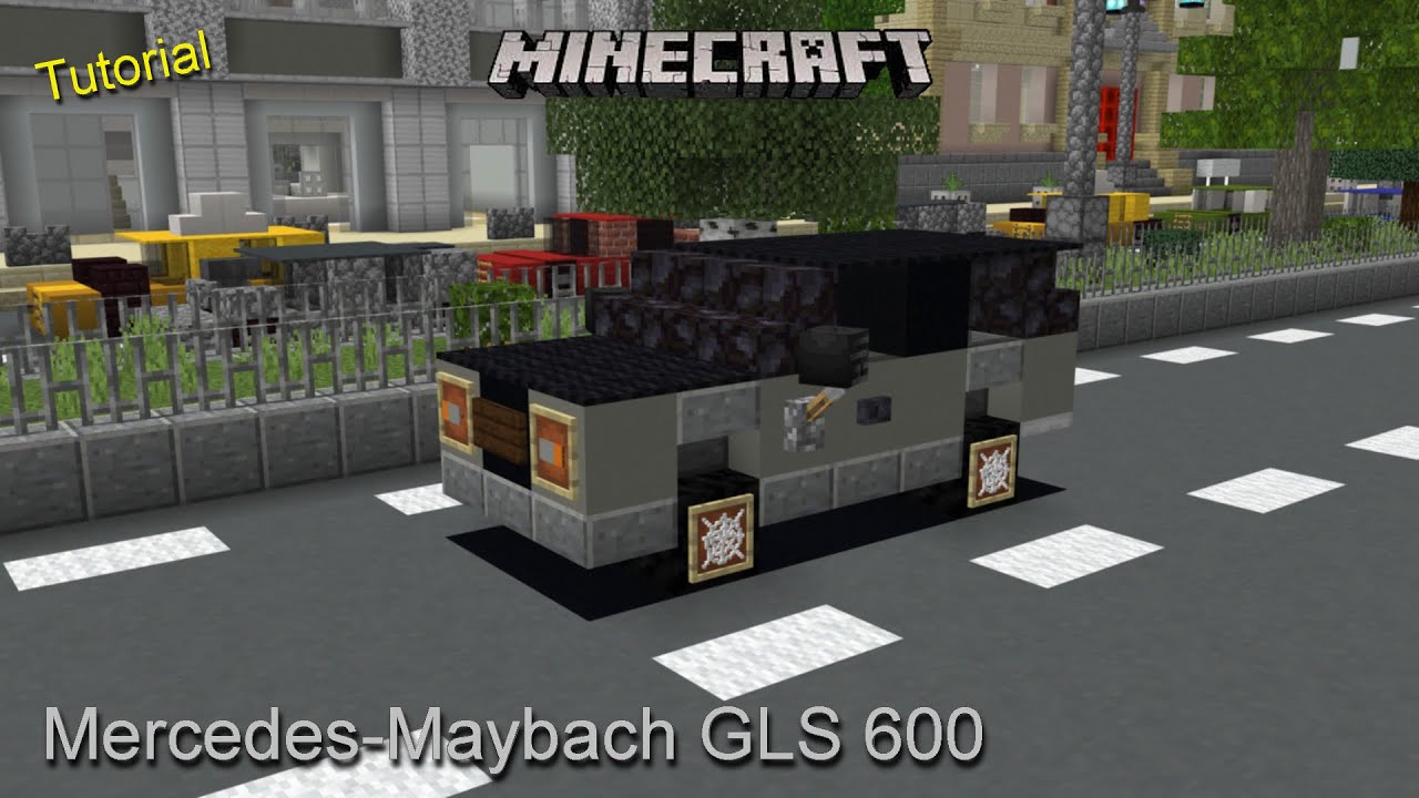 Minecraft: Mercedes-Maybach GLS 600 | Tutorial - YouTube